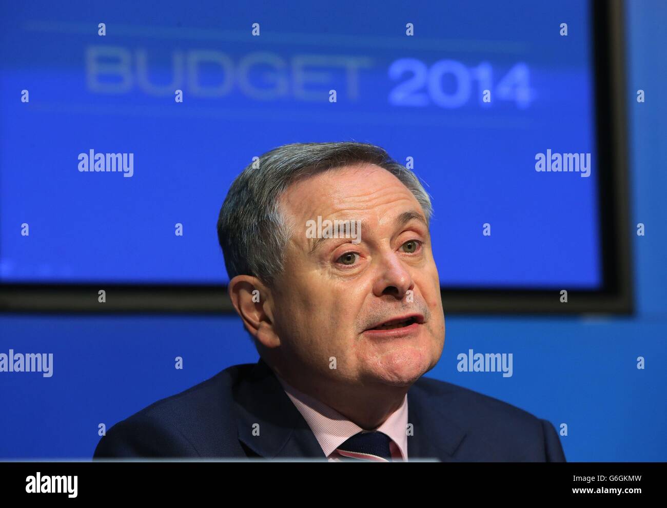 Irish Budget 2014 Stock Photo - Alamy