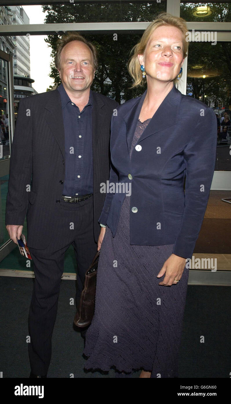 Clive Anderson and his wife Jane arrive for the world charity premiere ...