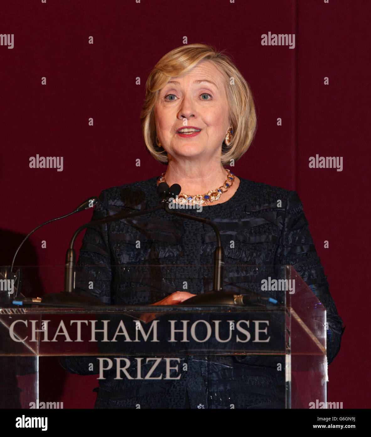 Former U.S. Secretary of State Hillary Rodham Clinton speaking during ...