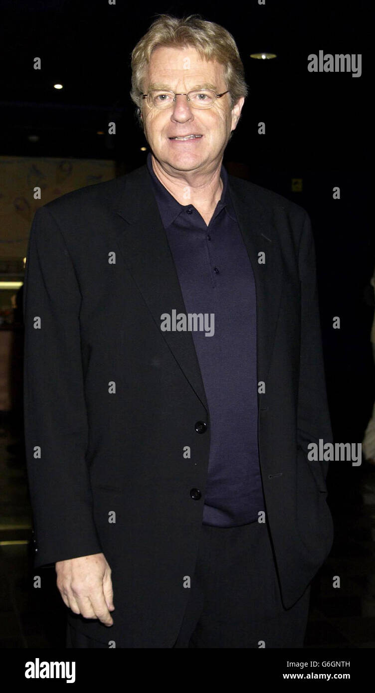 Star of the film Jerry Springer arriving for the UK premiere of ...