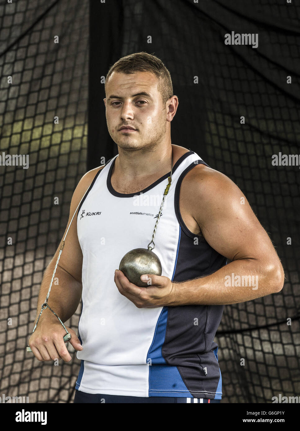 Hammer thrower Mark Dry. Highlands hammer thrower Mark Dry will have no ...