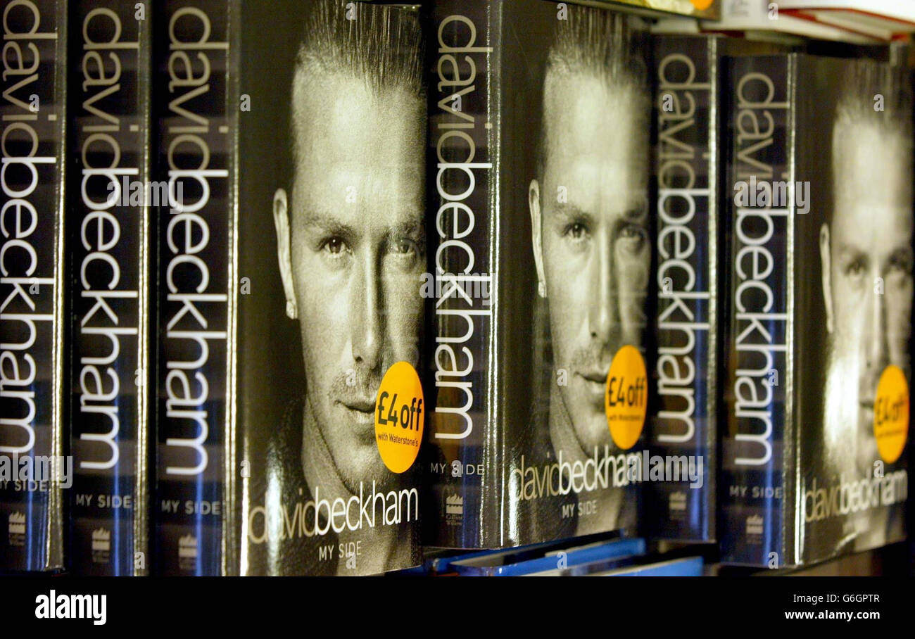 David beckhams autobiography hi-res stock photography and images - Alamy