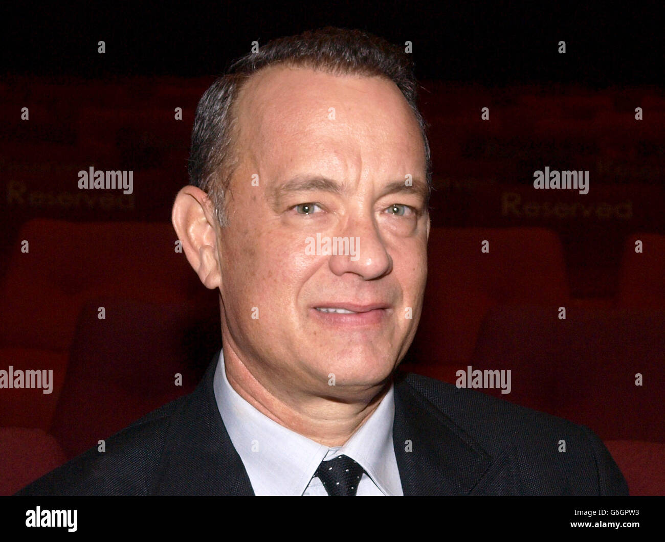 Actor Tom Hanks poses for photographers at BAFTA, Piccadilly, London ...