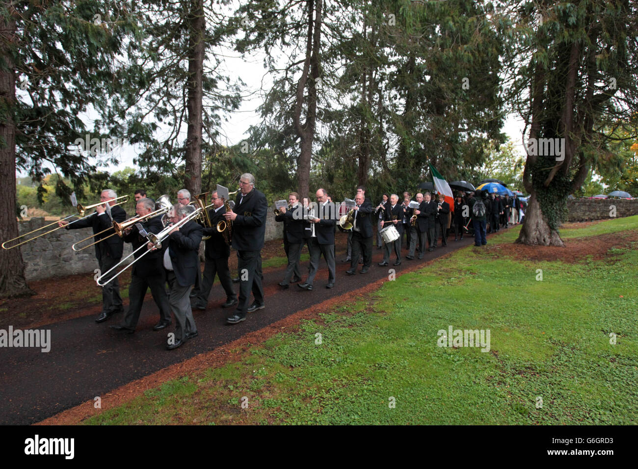 Annual Fianna Fail commemoration Stock Photo - Alamy