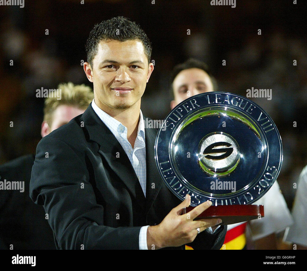 Sport rugby league trophy robbie paul hi-res stock photography and ...