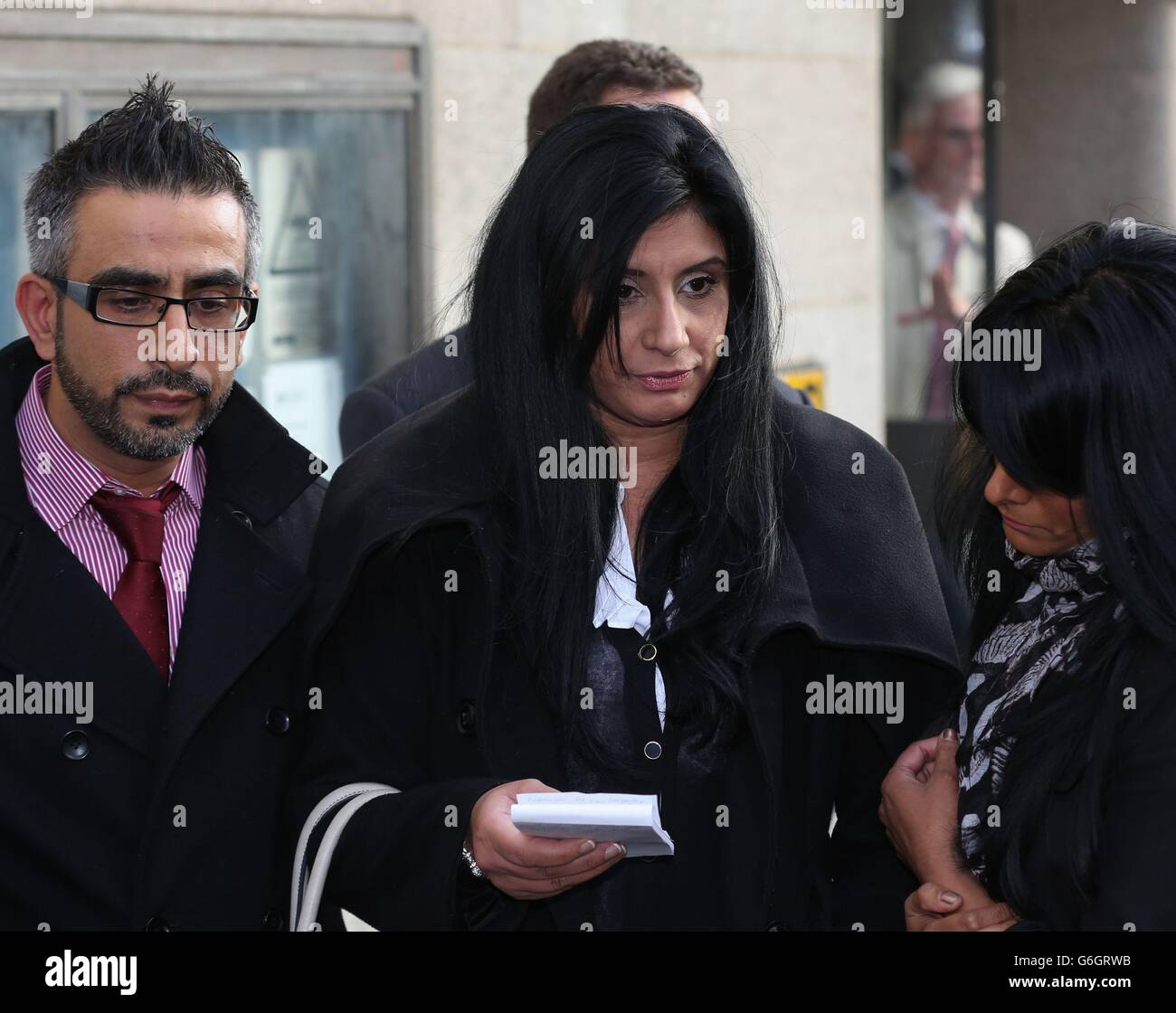 The family of Mohammed Saleem (left to right) Hanif Khan, Shazia Khan ...