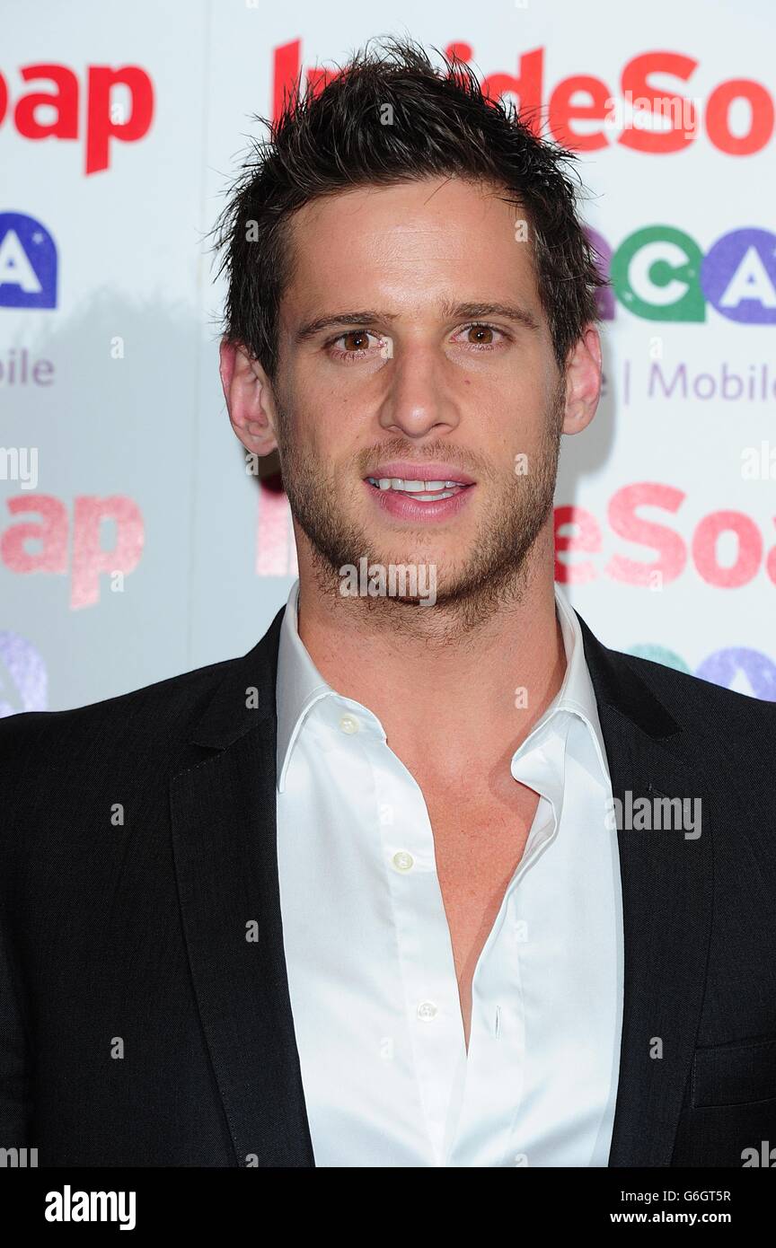 Dan Ewing at the 2013 Inside Soap Awards, Ministry of Sound, London ...