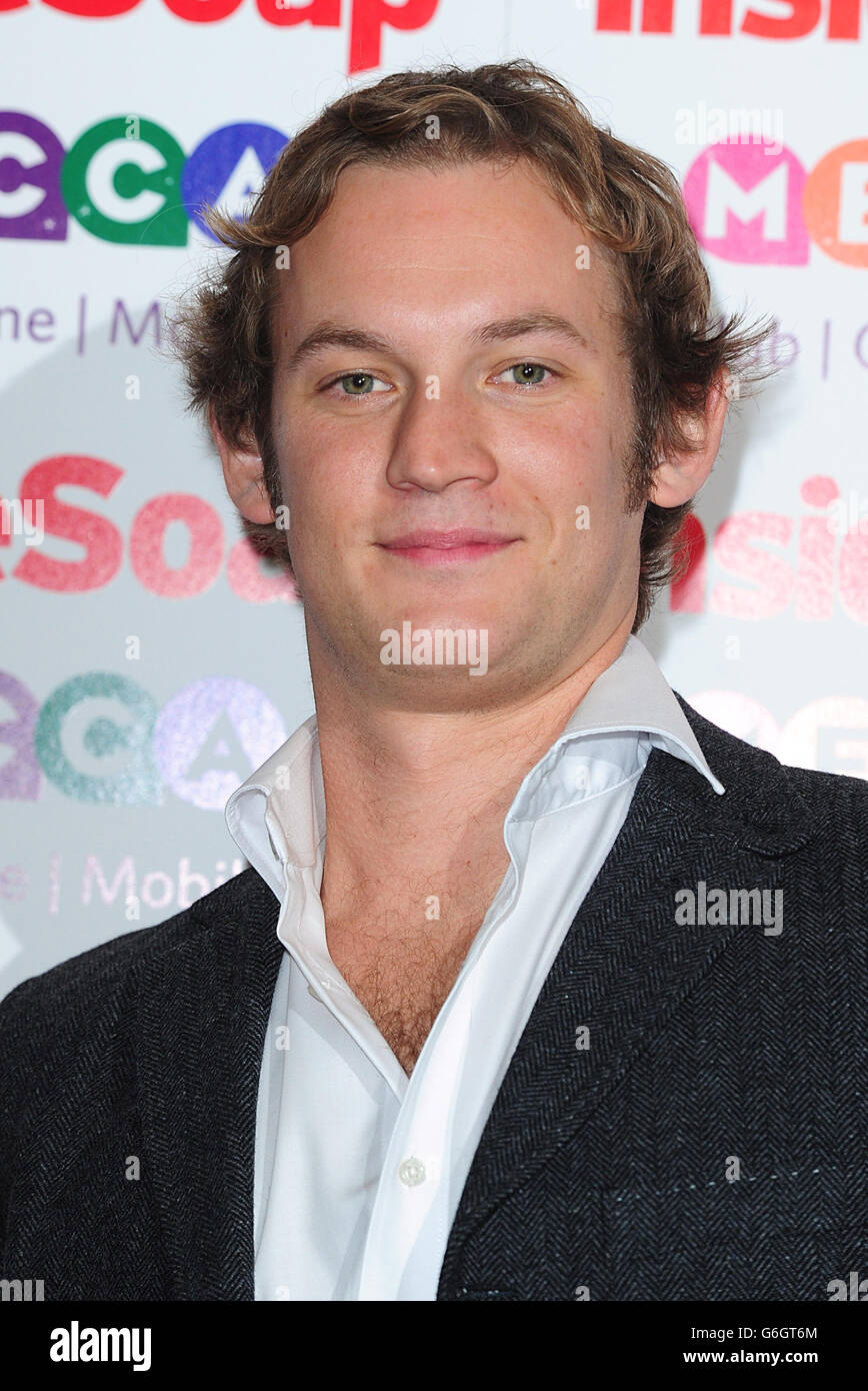 Nathan Wright at the 2013 Inside Soap Awards, Ministry of Sound, London ...