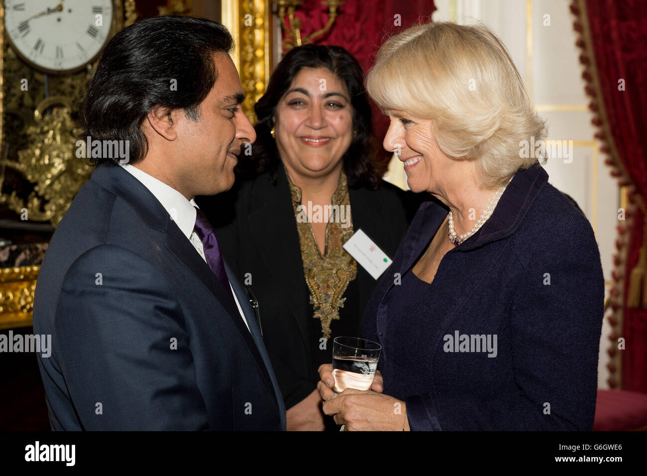 Duchess of Cornwall meets British-Indian comedian Sanjeev Bhaskar and ...