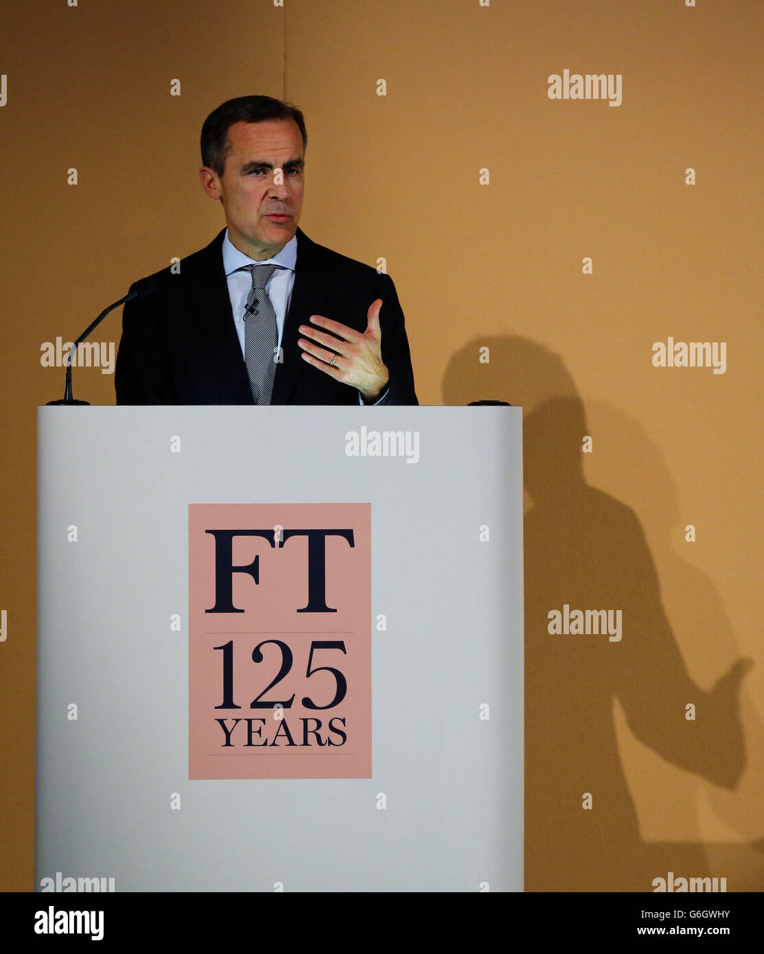 Mark carney speech hi-res stock photography and images - Alamy