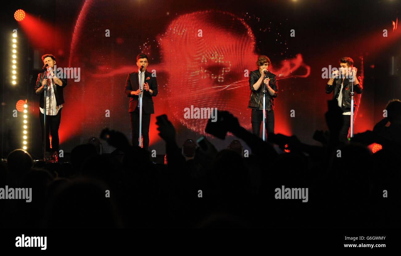 Union J perform at a concert at RAF Northolt to launch the Royal ...