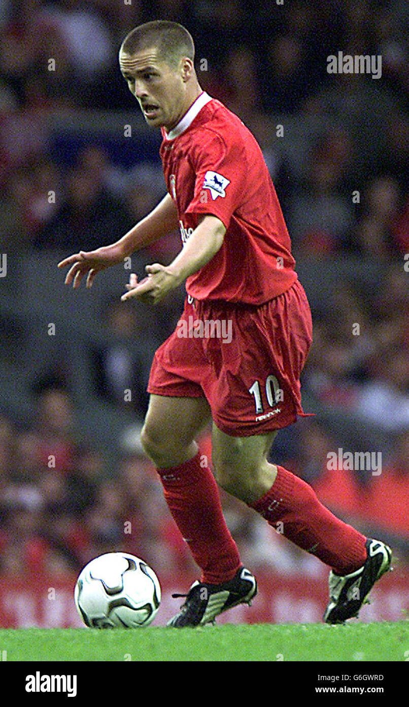 Michael Owen Liverpool FC Stock Photo - Alamy