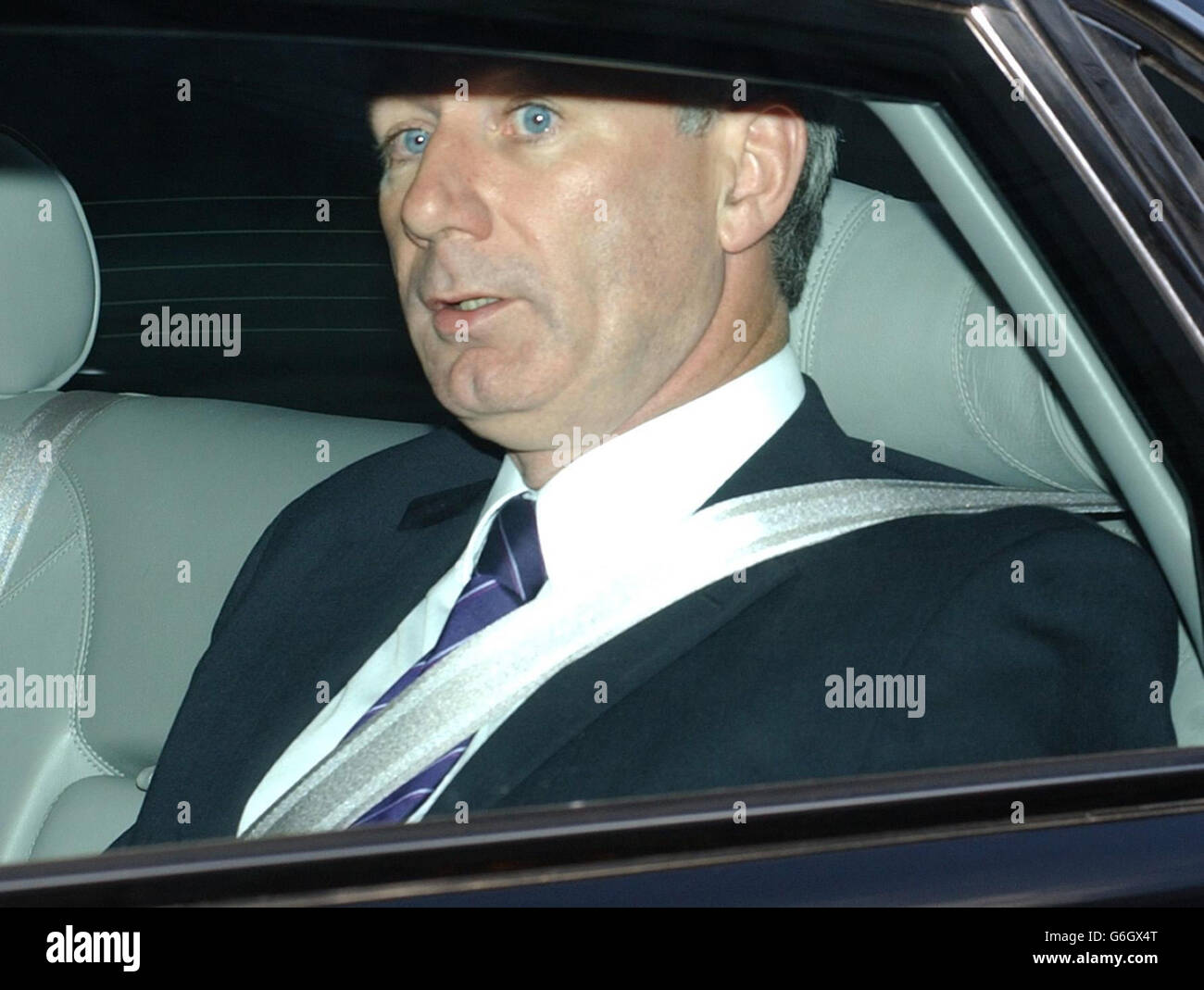 Politics inside car geoff hoon hi-res stock photography and images - Alamy