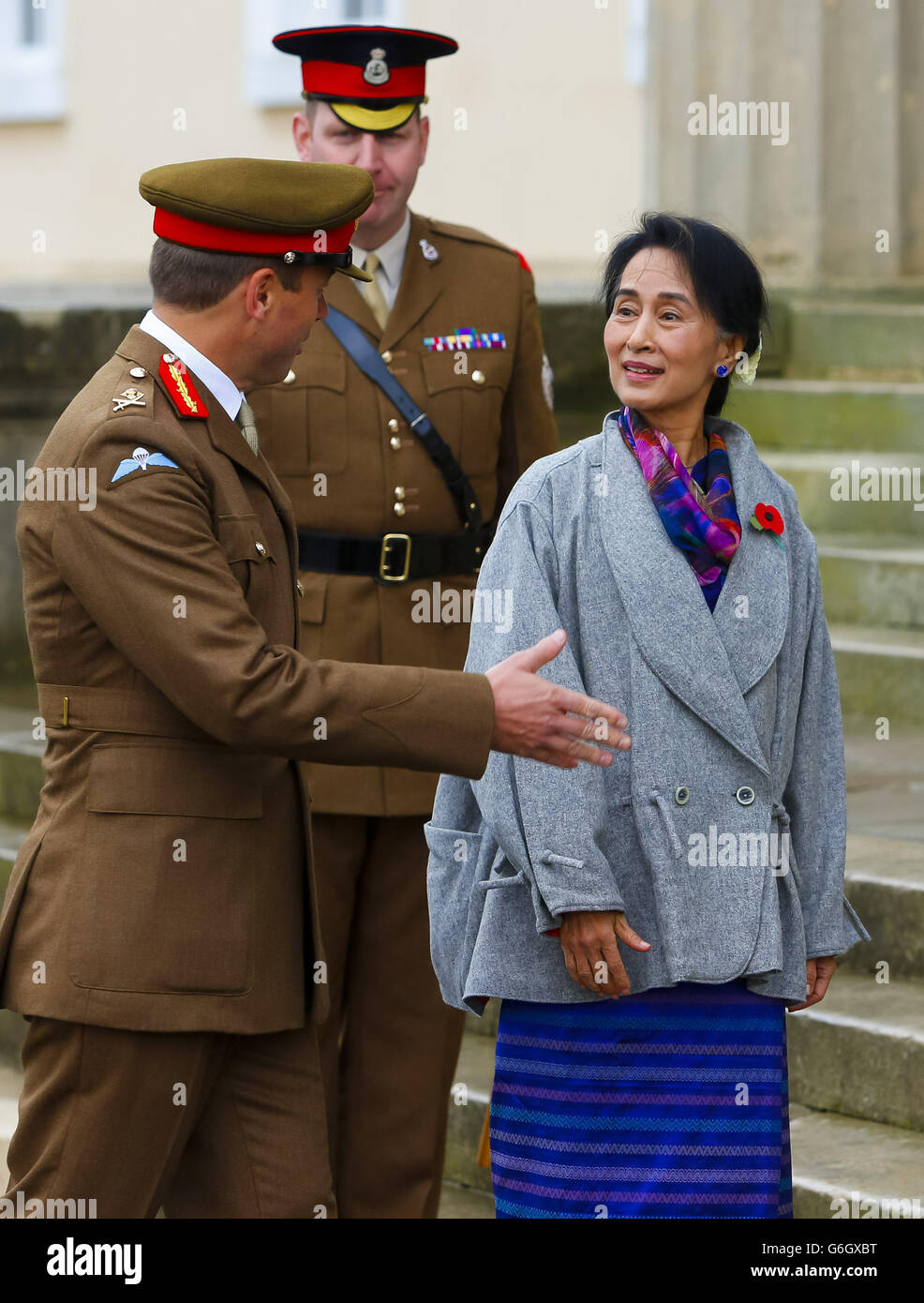 The commandant of sandhurst hi-res stock photography and images - Alamy