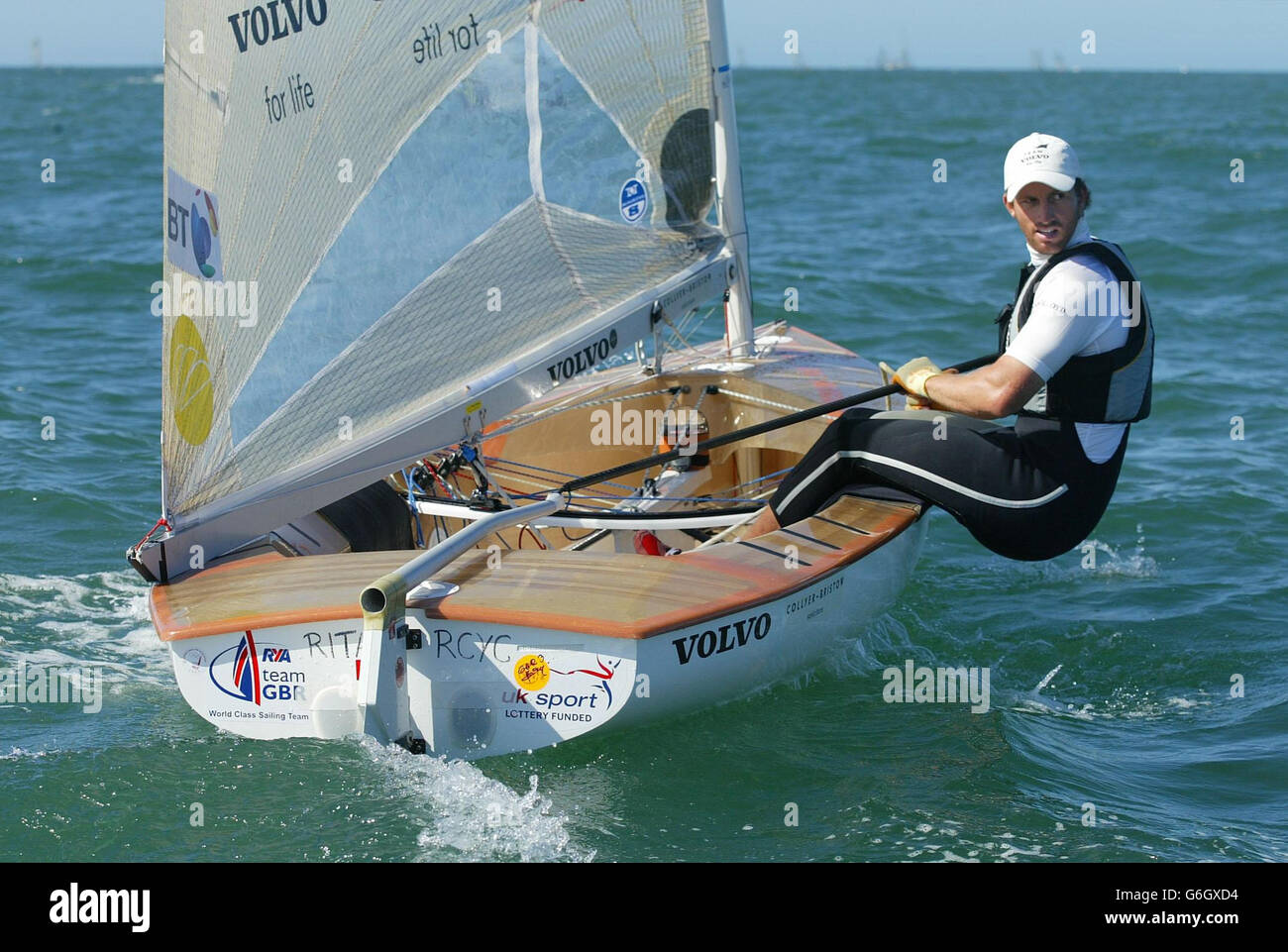 Ben Ainsley Sailing World Championships Stock Photo - Alamy