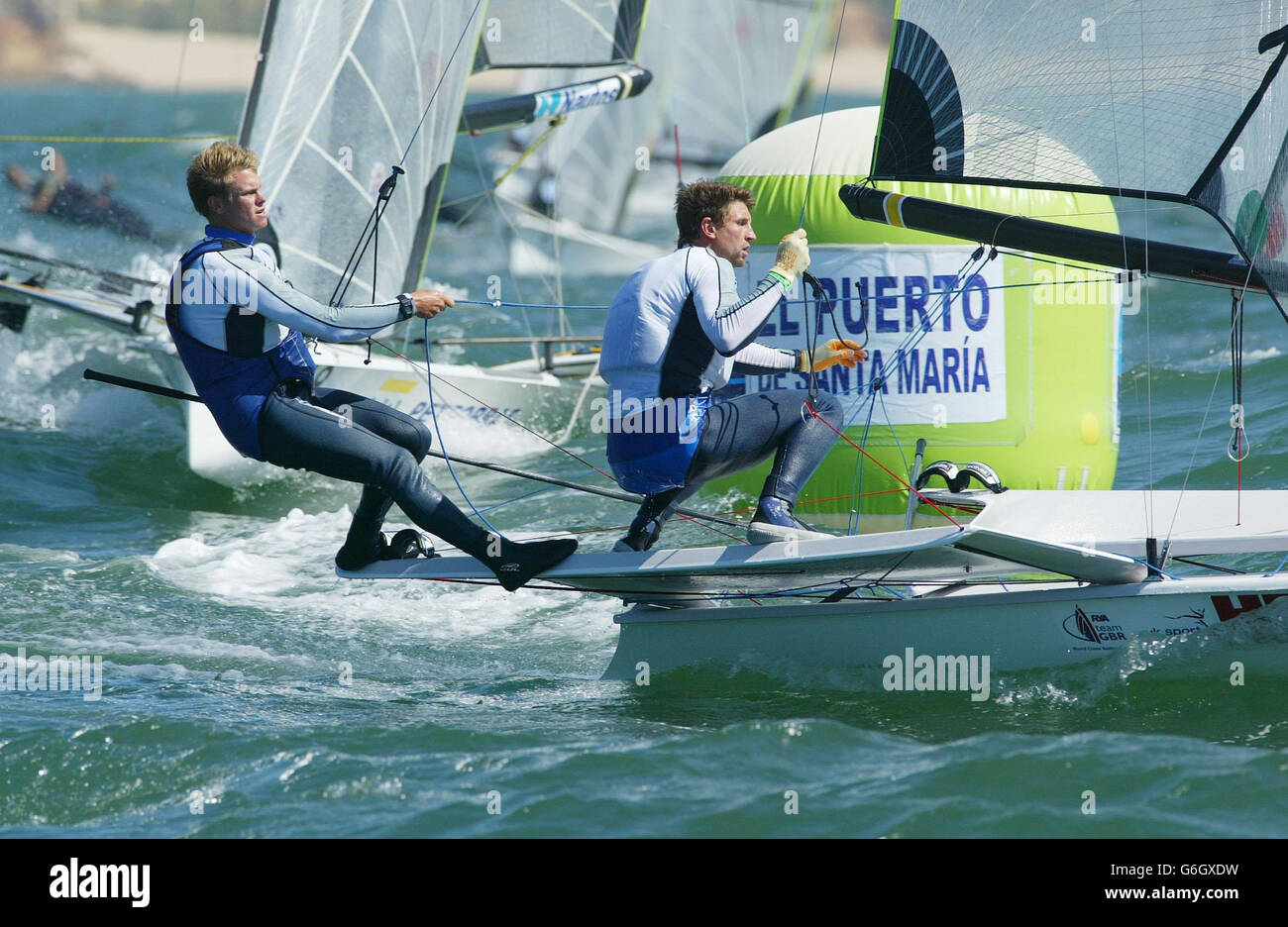 49er class Sailing World Championships Stock Photo - Alamy