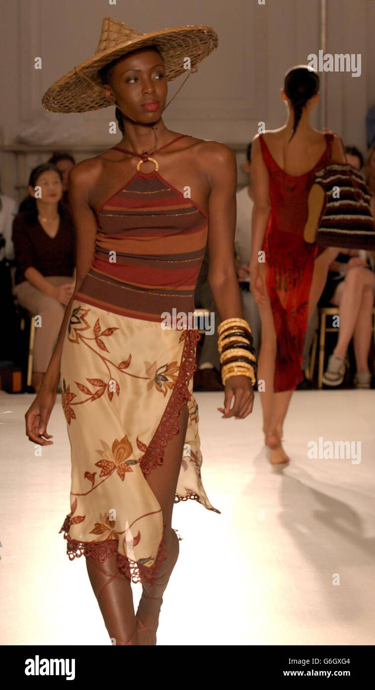 Zilkha London Fashion Week Stock Photo - Alamy