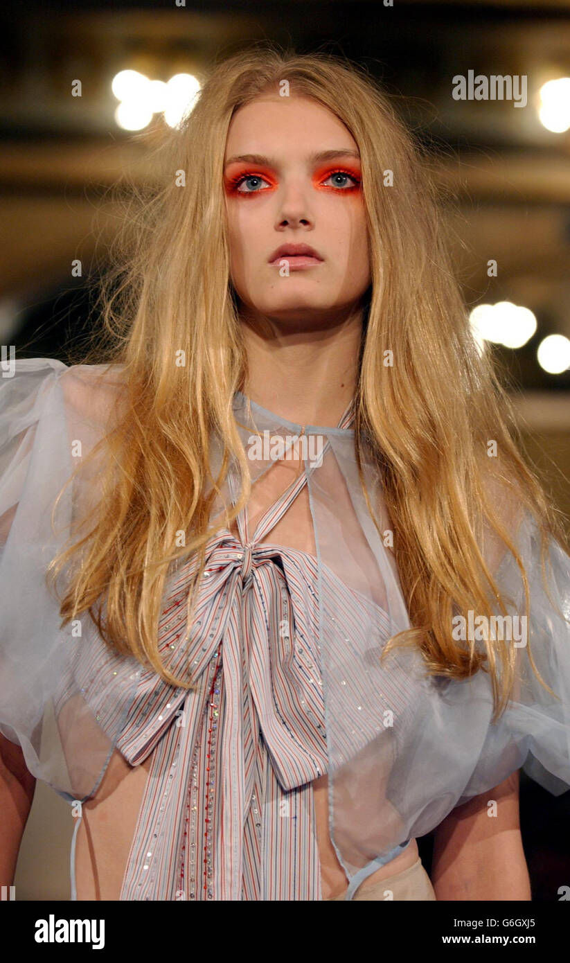 London fashion elspeth gibson hi-res stock photography and images - Alamy