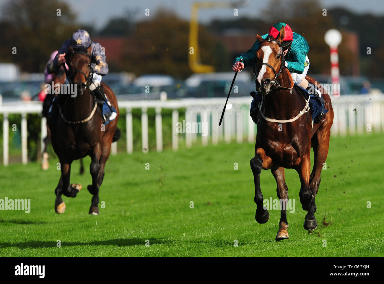 Horse racing racing post trophy friday doncaster racecourse hi-res ...
