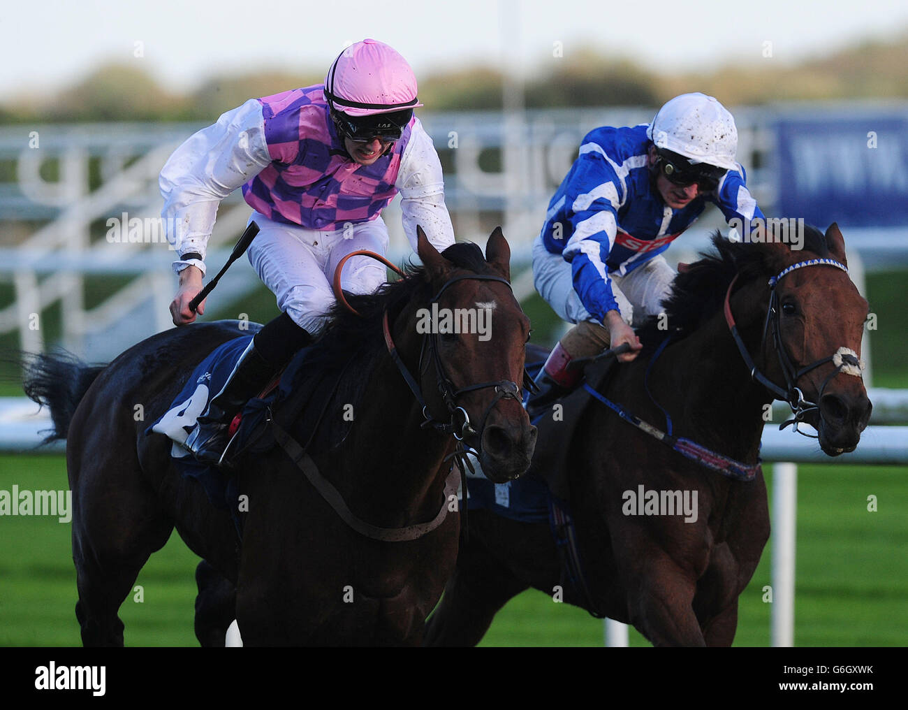 The racing post trophy at doncaster hi-res stock photography and images ...