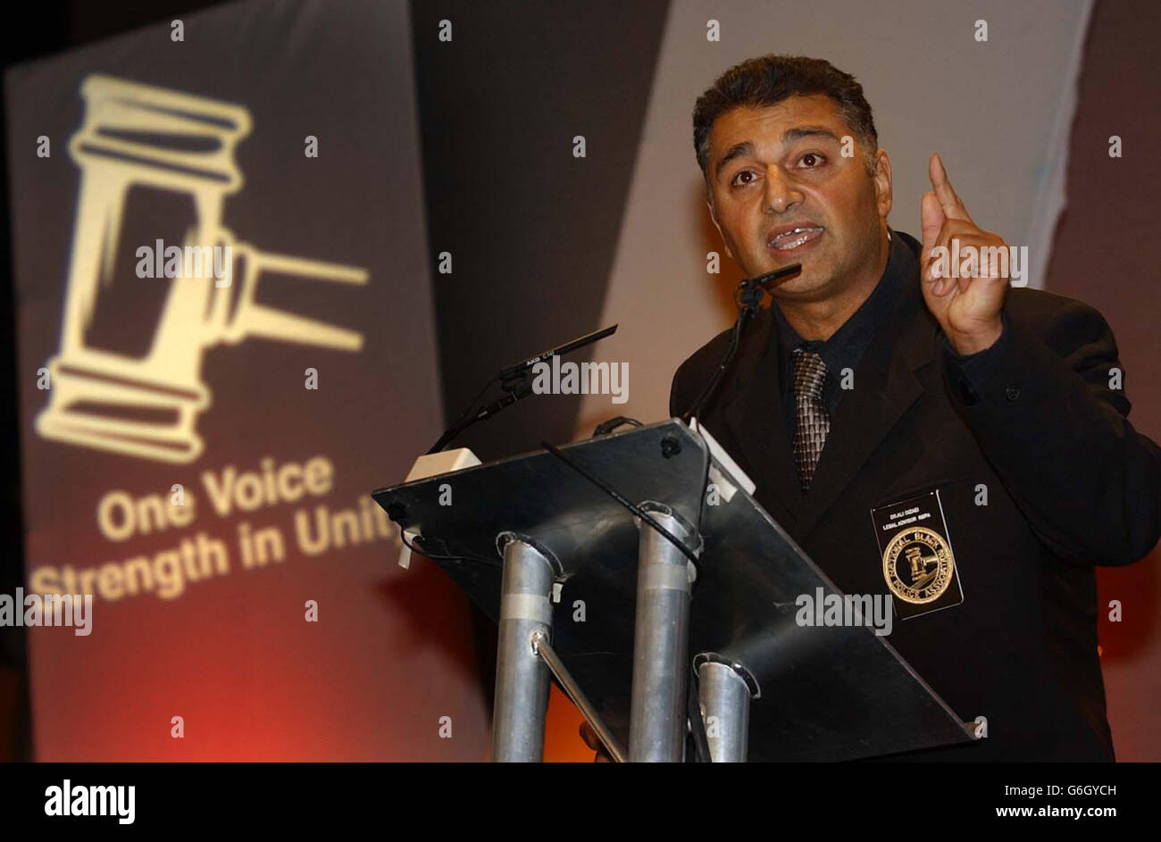 Ali Dizaei NBPA conference Stock Photo - Alamy