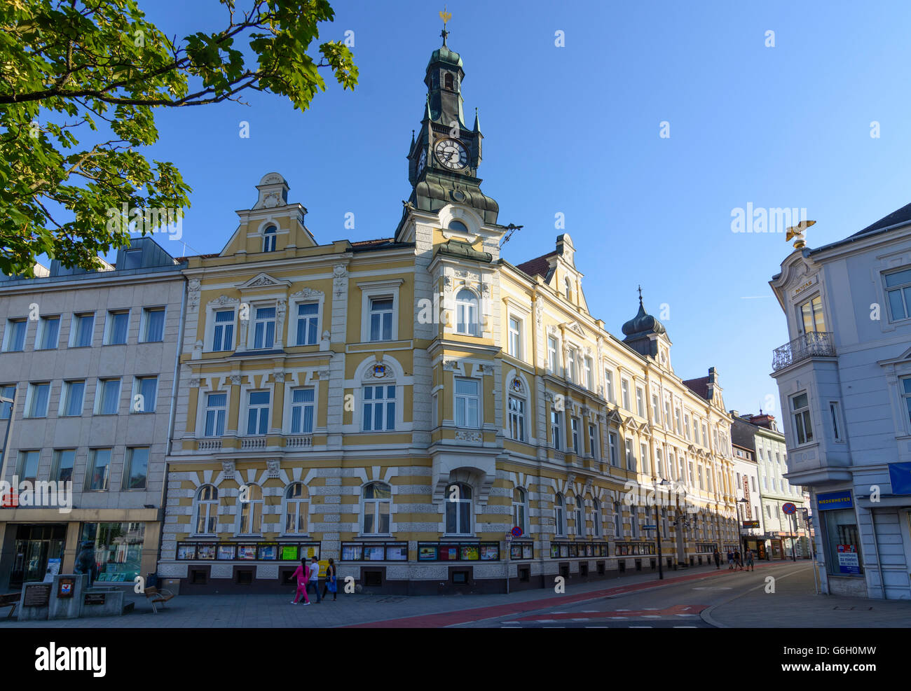 Town Hall, Amstetten, Austria, Niederösterreich, Lower Austria ...