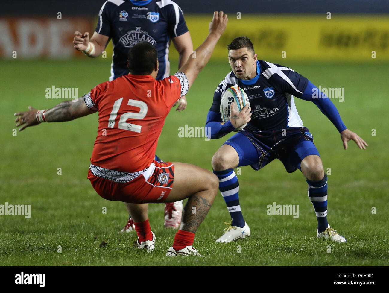 Rugby League - World Cup 2013 - Group C - Tonga v Scotland - Derwent ...