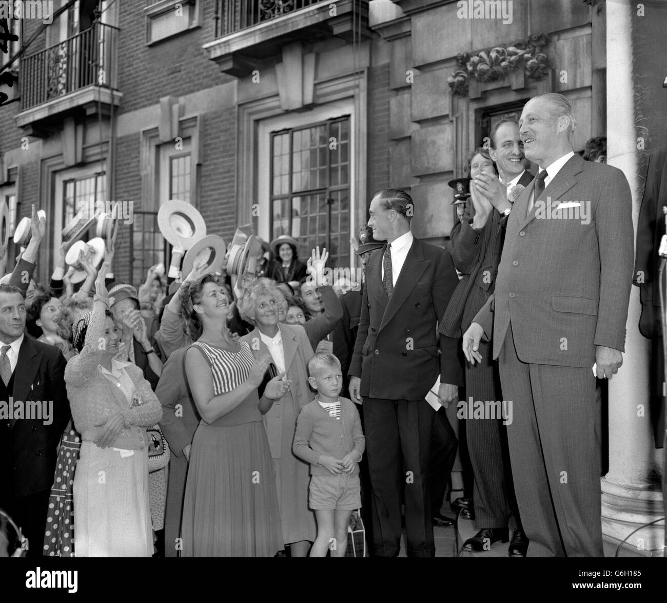 Harold MacMillan 1959 election Stock Photo - Alamy