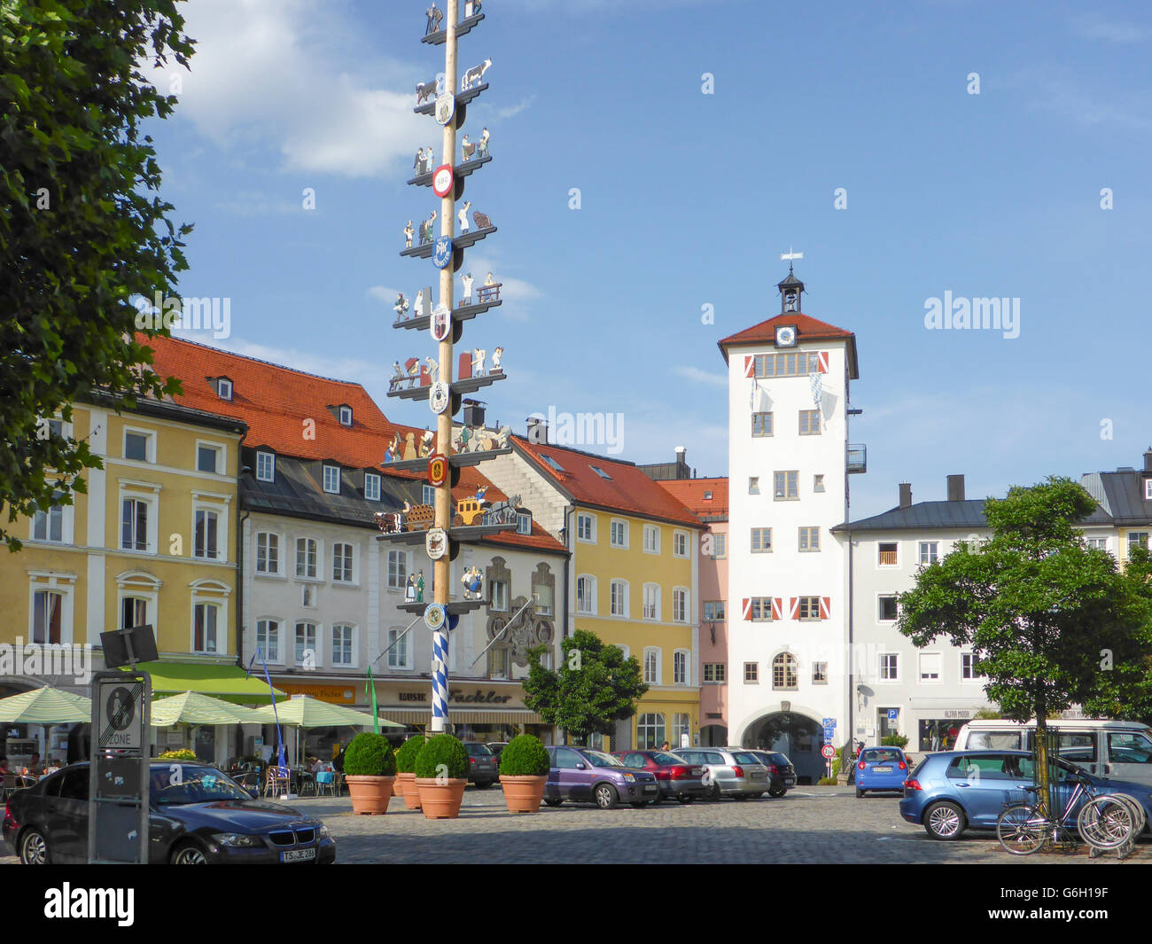 Stadtplatz traunstein hi-res stock photography and images - Alamy