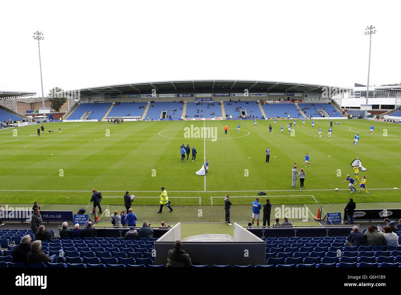 Chesterfield stadium view hi-res stock photography and images - Alamy