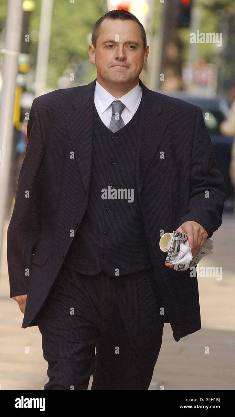 Stephen Charles Field arrives at court Stock Photo - Alamy