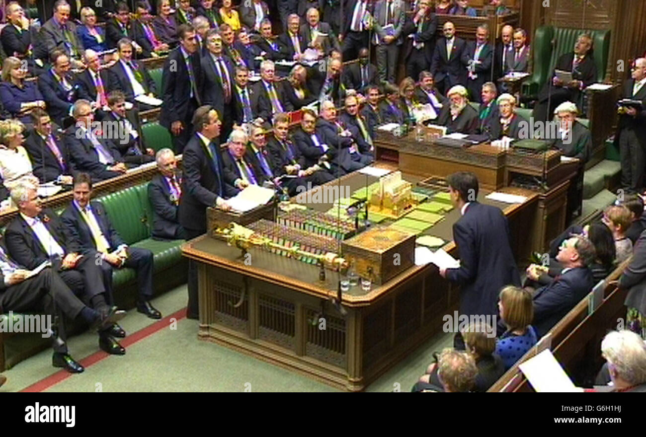 Prime Minister's Questions Stock Photo - Alamy