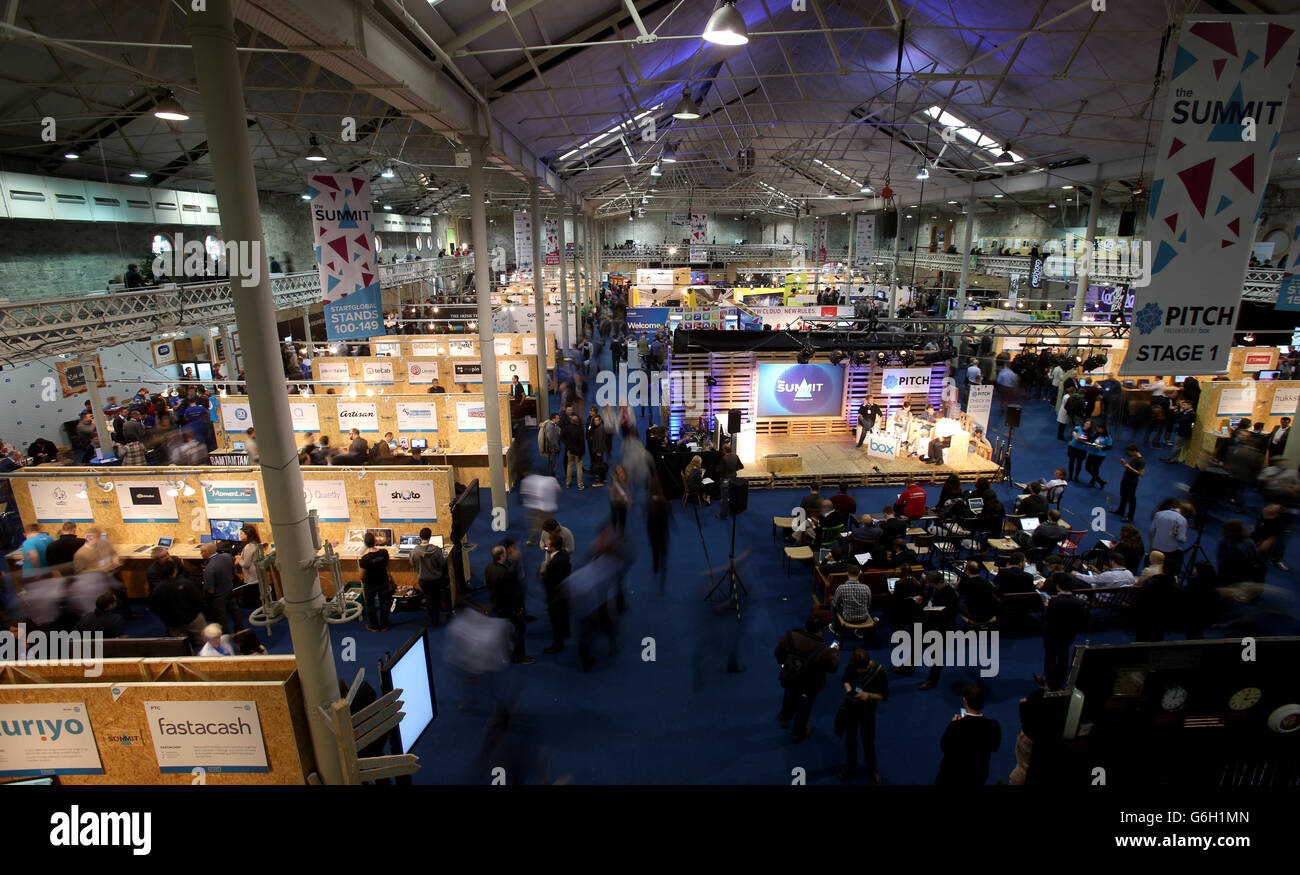 Technology summit in Dublin Stock Photo - Alamy