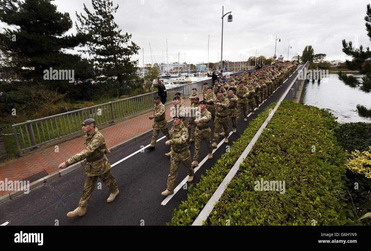 33 Field Hospital civic ceremony Stock Photo - Alamy
