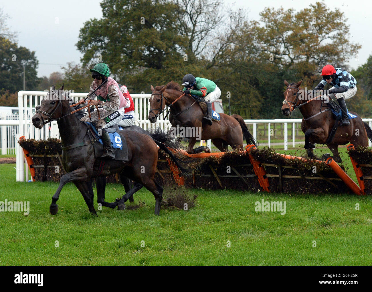 Horse Racing - Wetherby Racecourse Stock Photo - Alamy