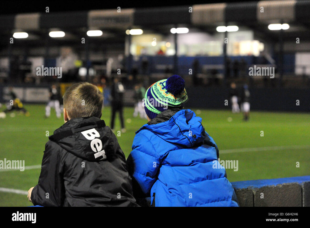 Barrow fans in the stands hi-res stock photography and images - Alamy