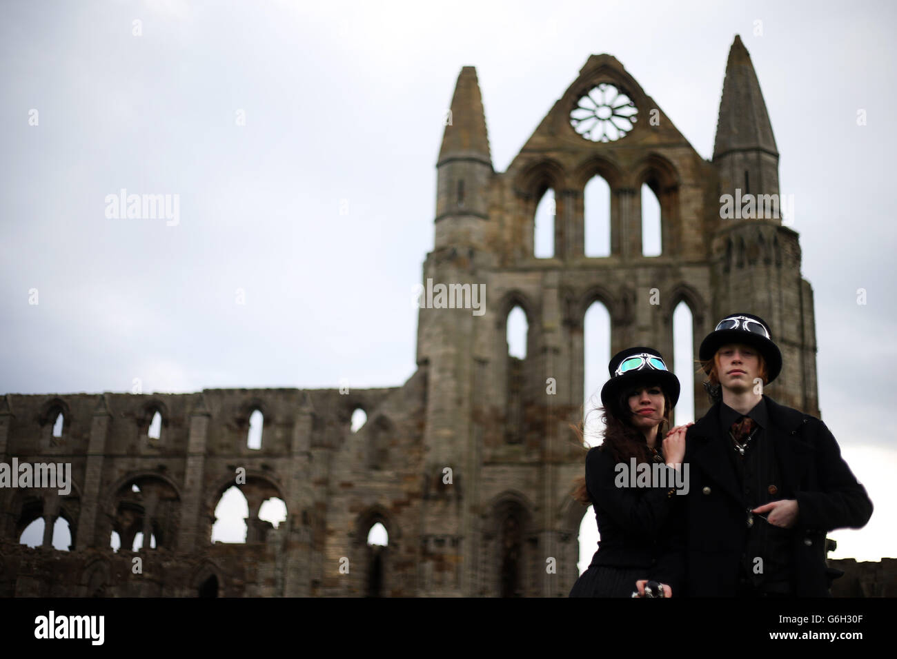 Whitby Goth Weekend Stock Photo - Alamy