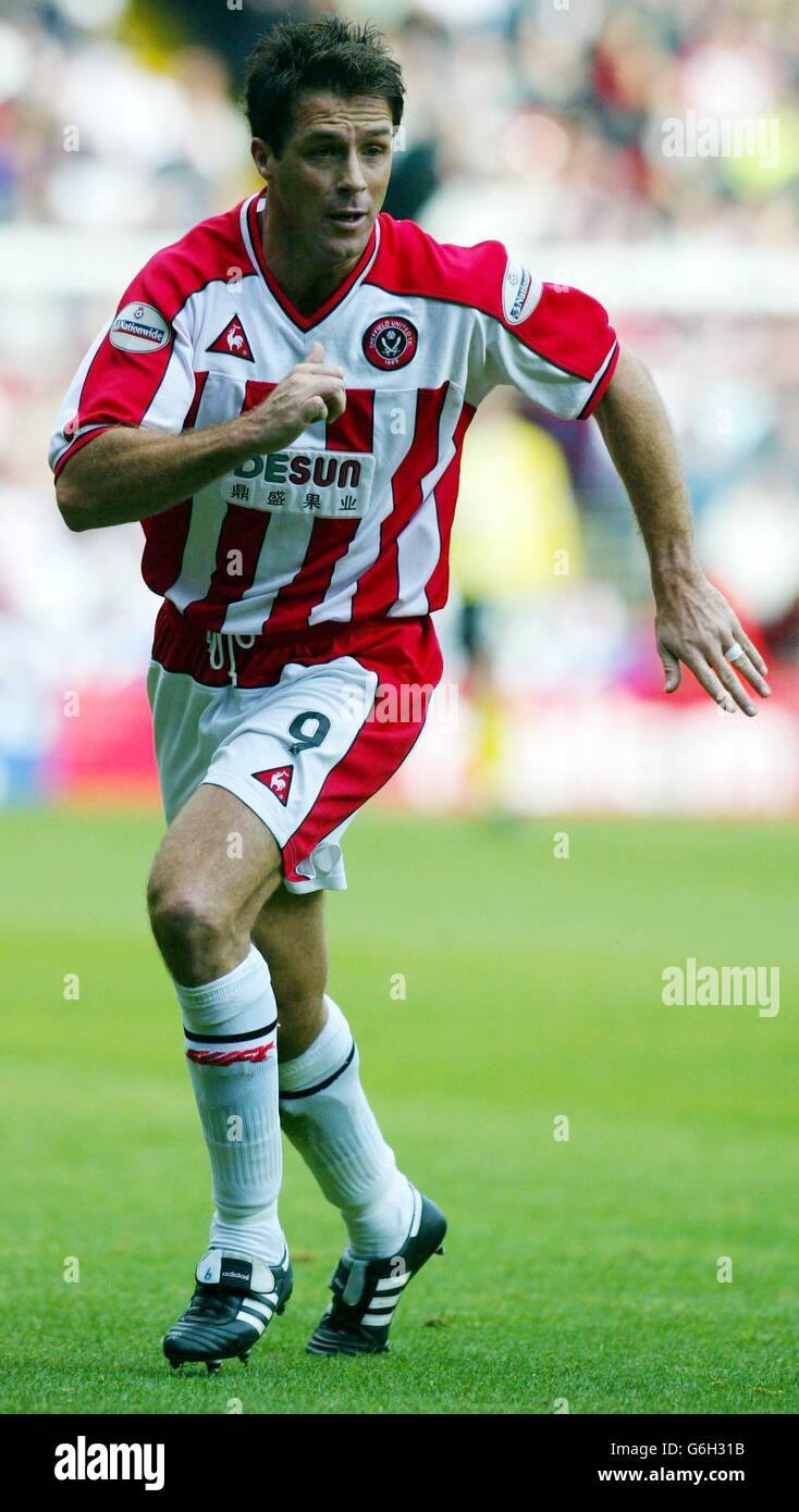Ashley Ward Sheffield Utd Stock Photo - Alamy