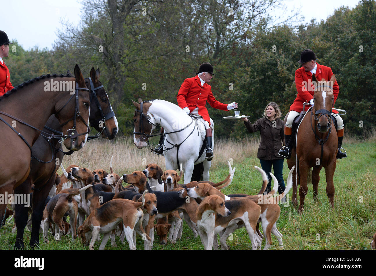 Huntsmen and hounds hi-res stock photography and images - Alamy