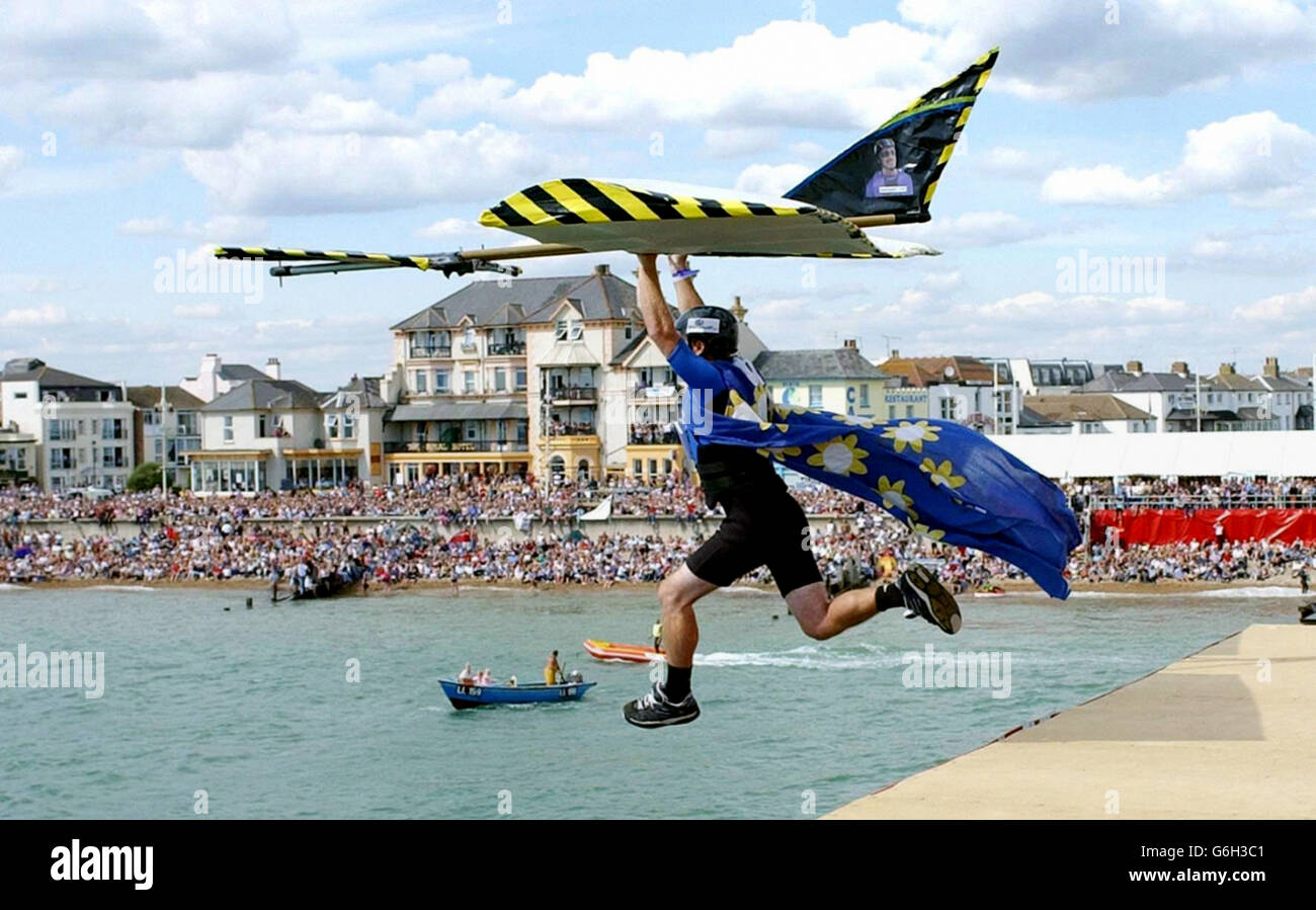 British Adventurers - International Bognor Birdman Competition Stock ...