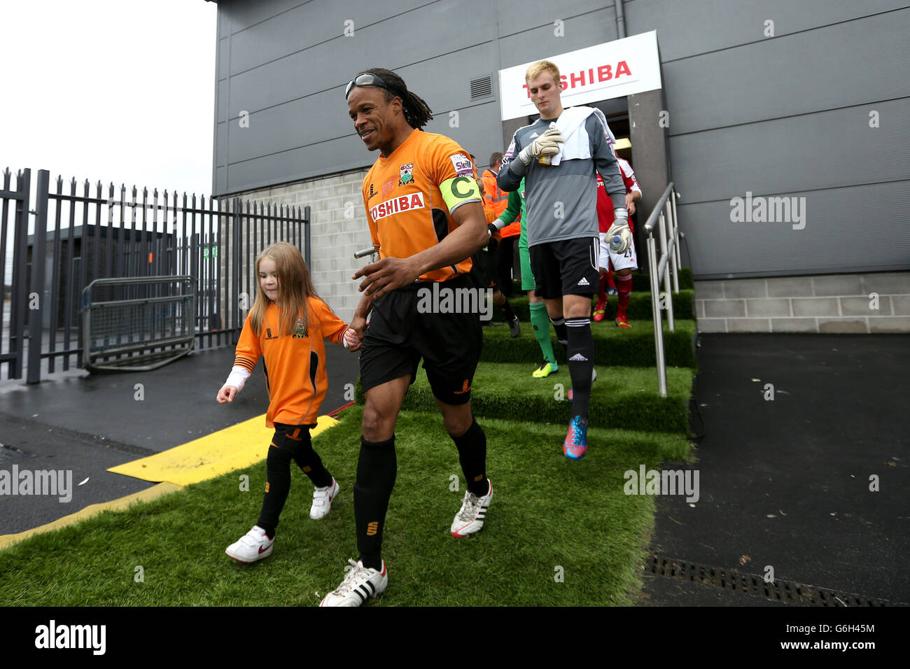 Soccer Skrill Football Conference Barnet V Wrexham Hive Stadium High ...