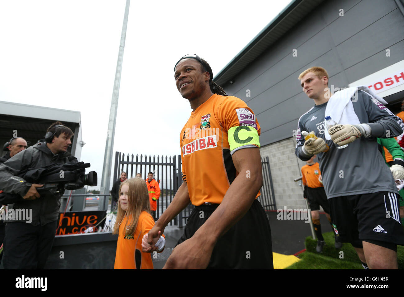 Soccer Skrill Football Conference Barnet V Wrexham Hive Stadium High ...