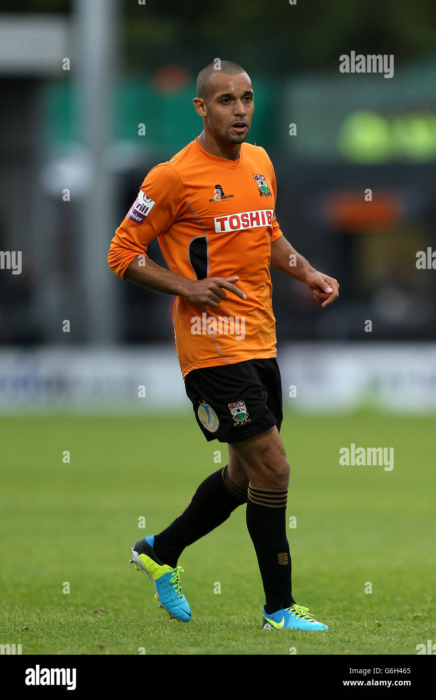 Soccer skrill football conference barnet v wrexham hive stadium hi-res ...