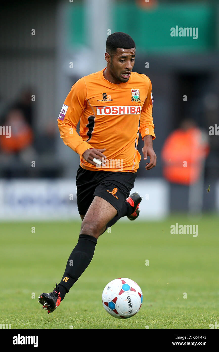 Soccer skrill football conference barnet v wrexham hive stadium hi-res ...