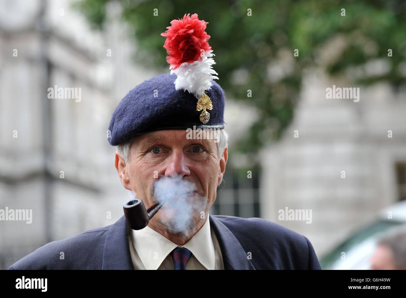 A former soldier from Second Battalion, The Royal Regiment of Fusiliers ...