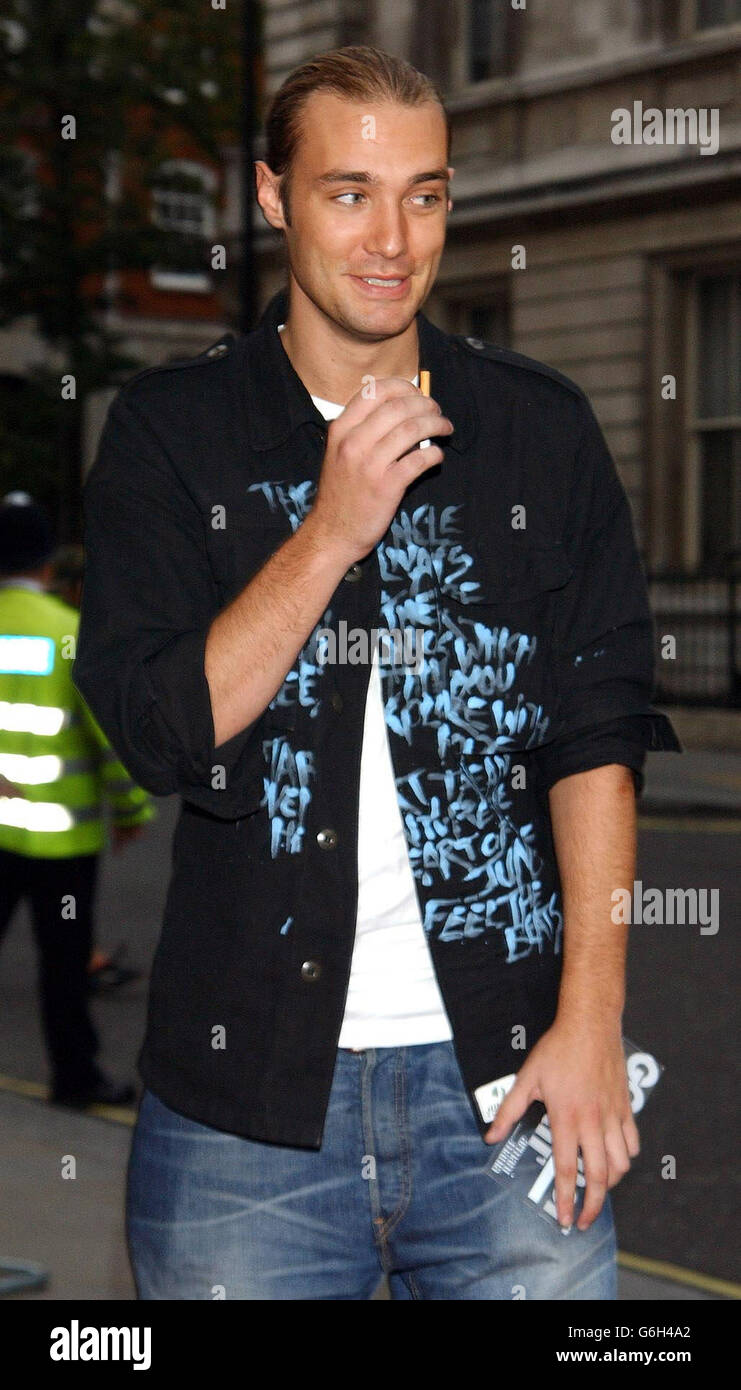 Model Callum Best arrives for the GQ Man of the Year Awards at The ...