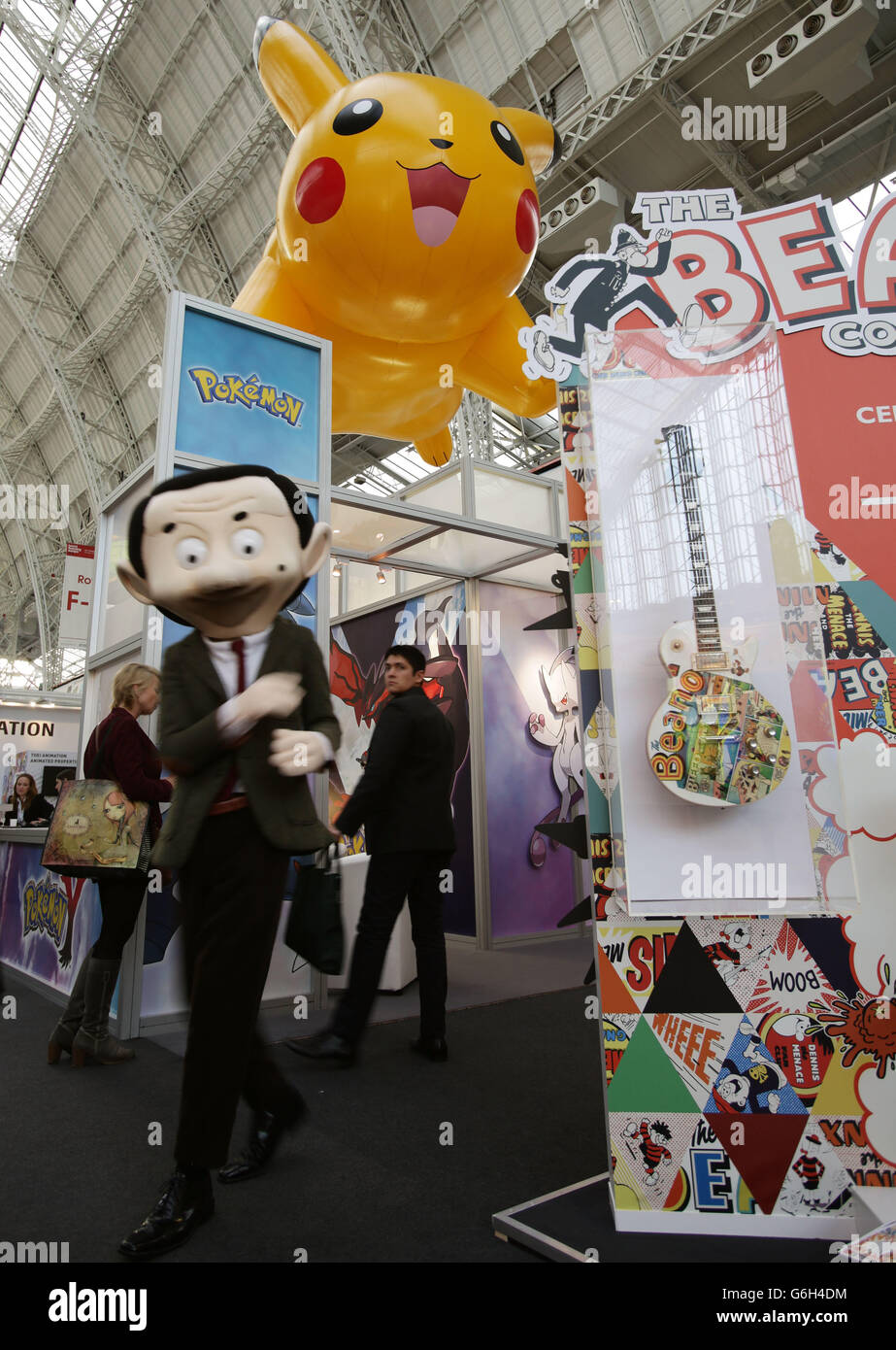 A general view of the brand licensing europe exhibition hi-res stock ...
