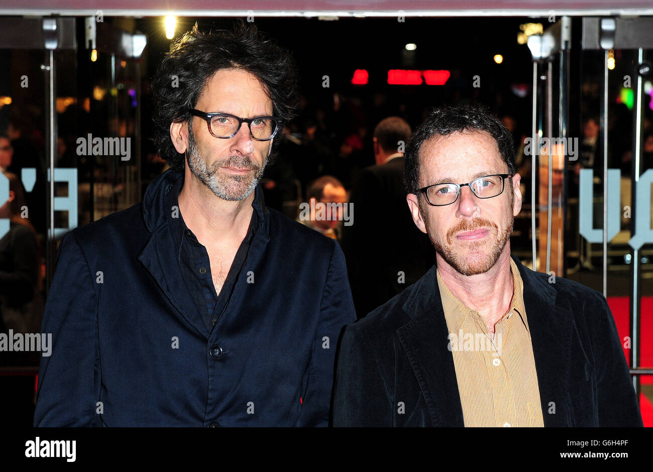 Joel and Ethan Coen arrive at the screening for new film Inside Llewyn ...
