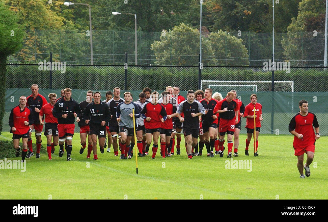 The welsh rugby union squad hi-res stock photography and images - Alamy