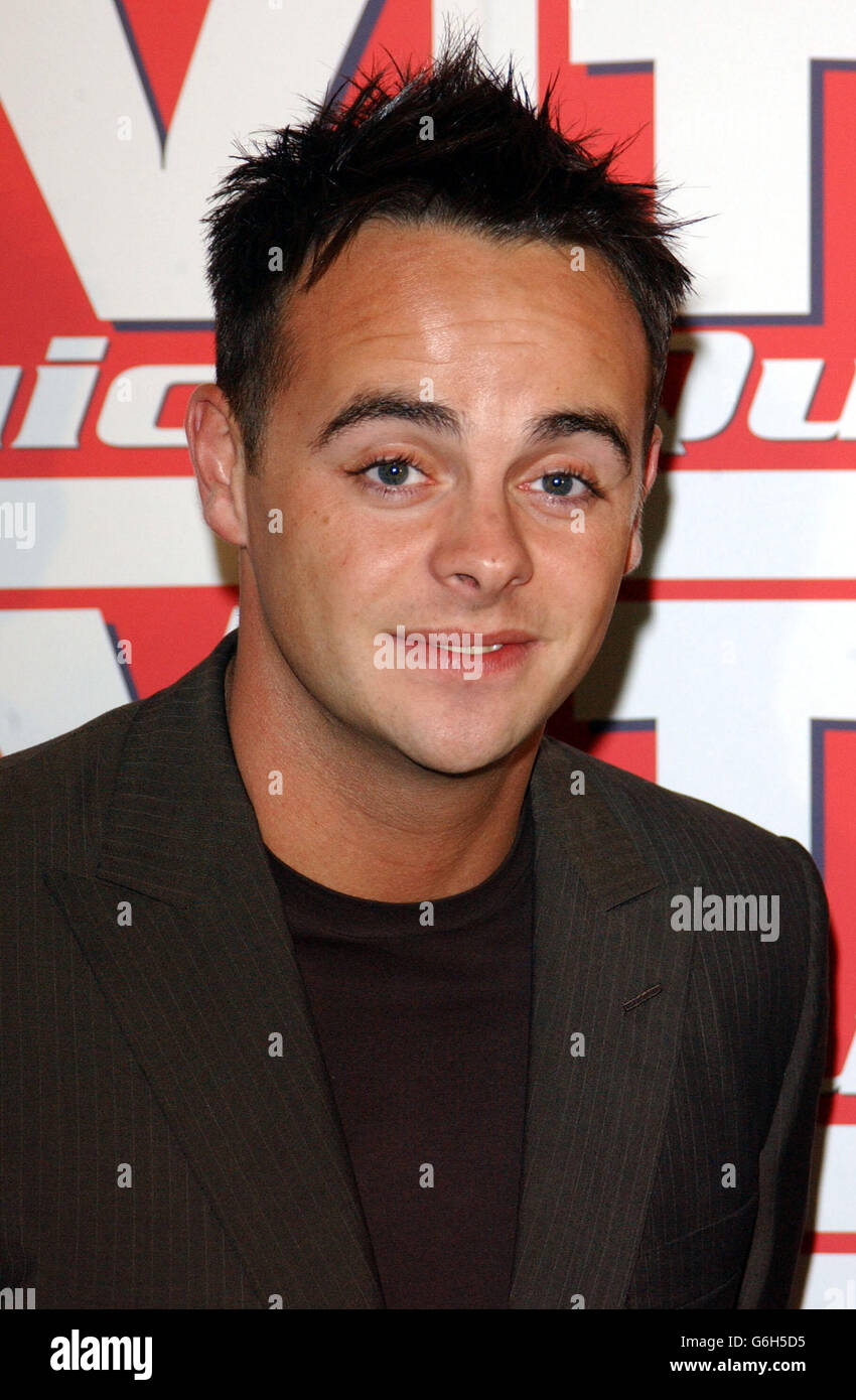 Ant McPartlin at the TV Quick awards at the Dorchester Hotel, in London ...